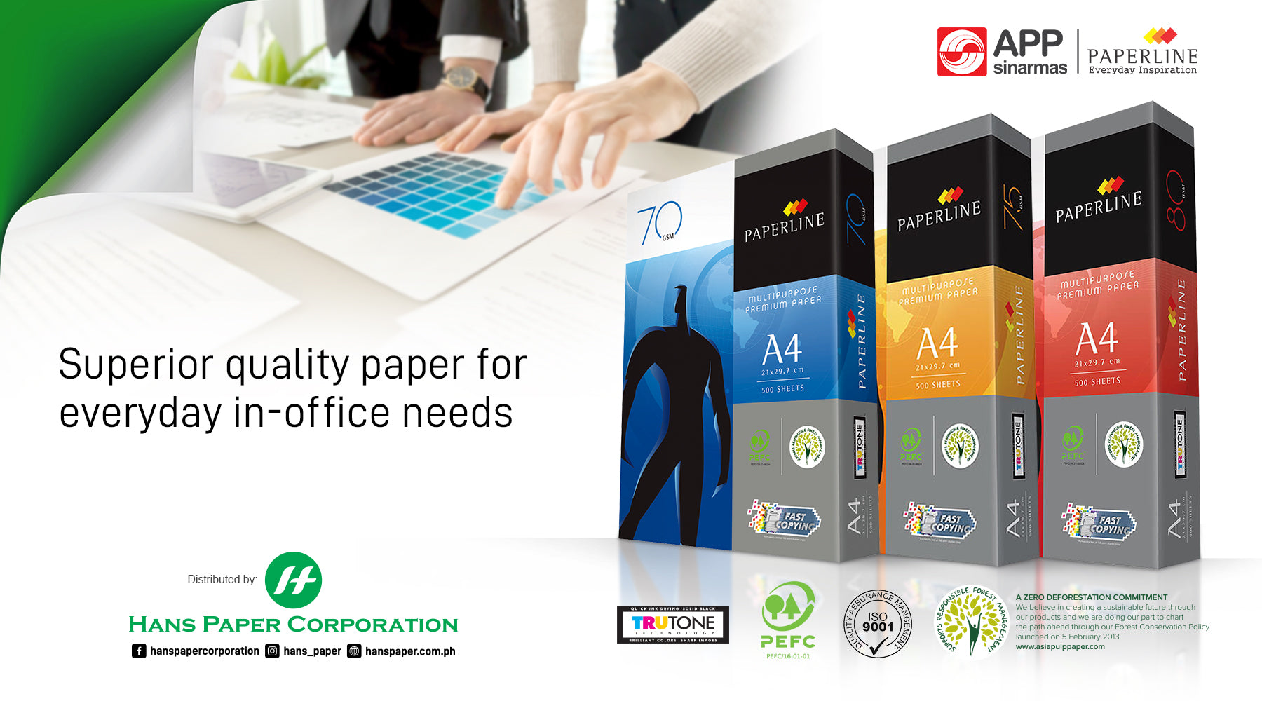 HANS PAPER: Paper distribution Paper products Sustainable paper – Hans ...