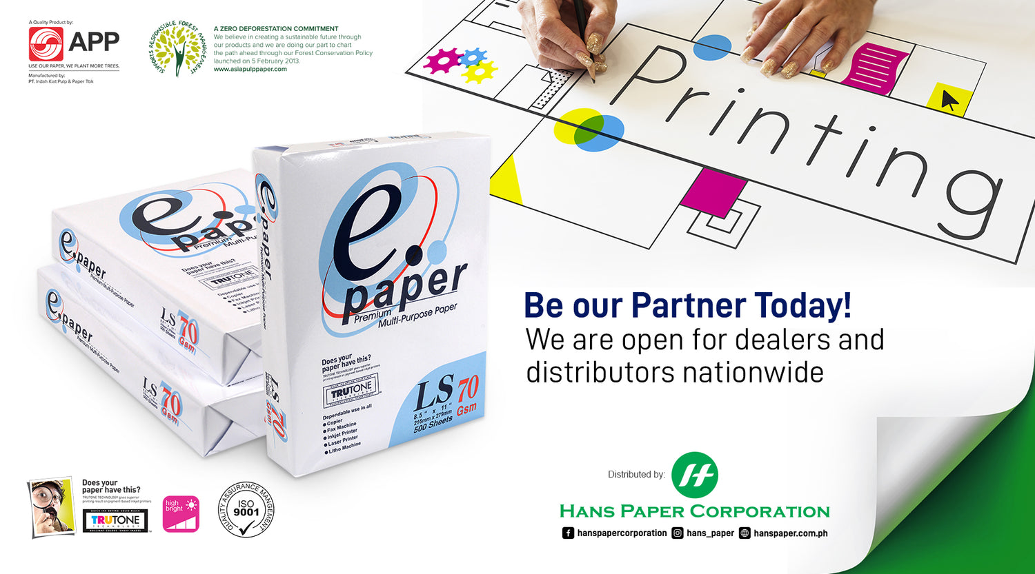 HANS PAPER: Paper distribution Paper products Sustainable paper – Hans ...