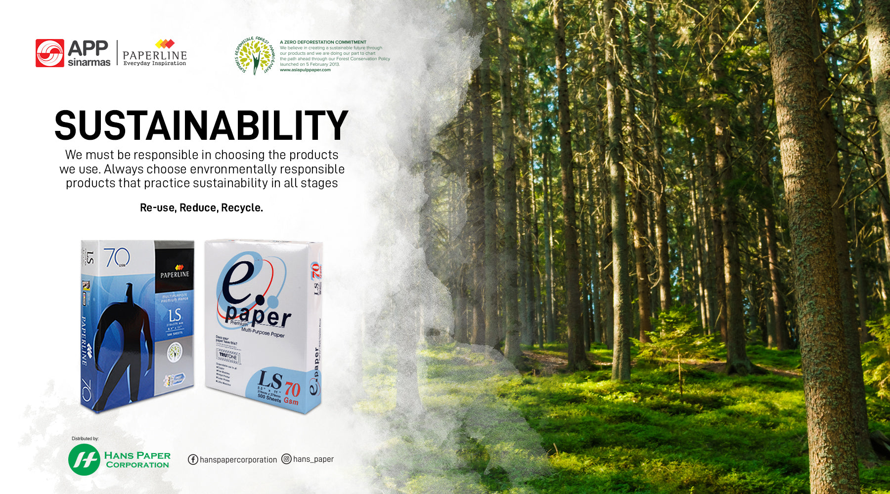 HANS PAPER: Paper distribution Paper products Sustainable paper – Hans ...