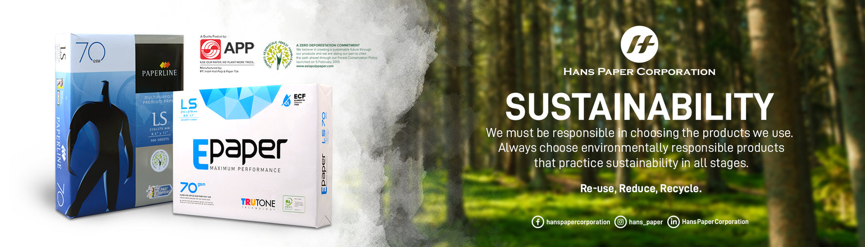 High-Quality Copy paper & Office Paper Distributor – Hans Paper Corporation